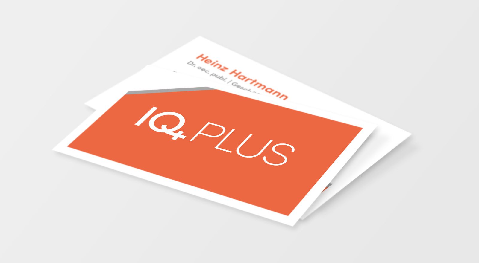 Logo erstellen - IQ Plus - Agentur für Logo Design