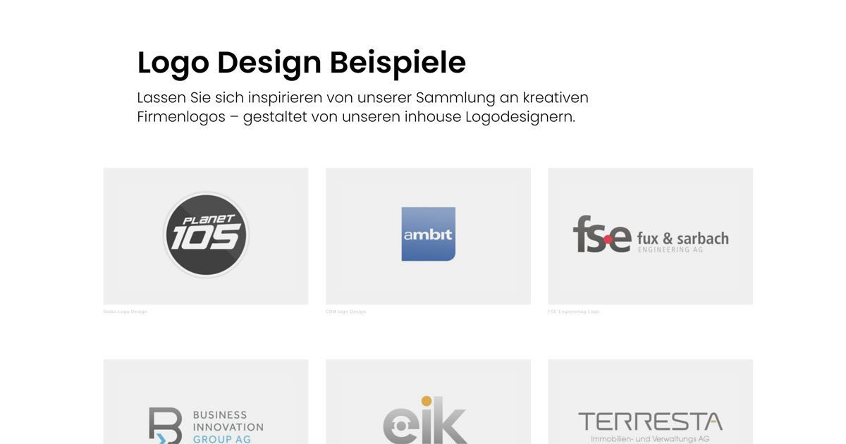 Logo Inspiration - Gute Logo Design Beispiele